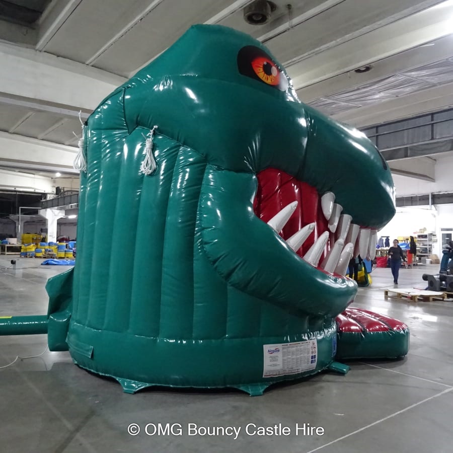 13ft x 15ft Adult/Childrens Inflatable Dinosaur Disco Dome Bouncy ...
